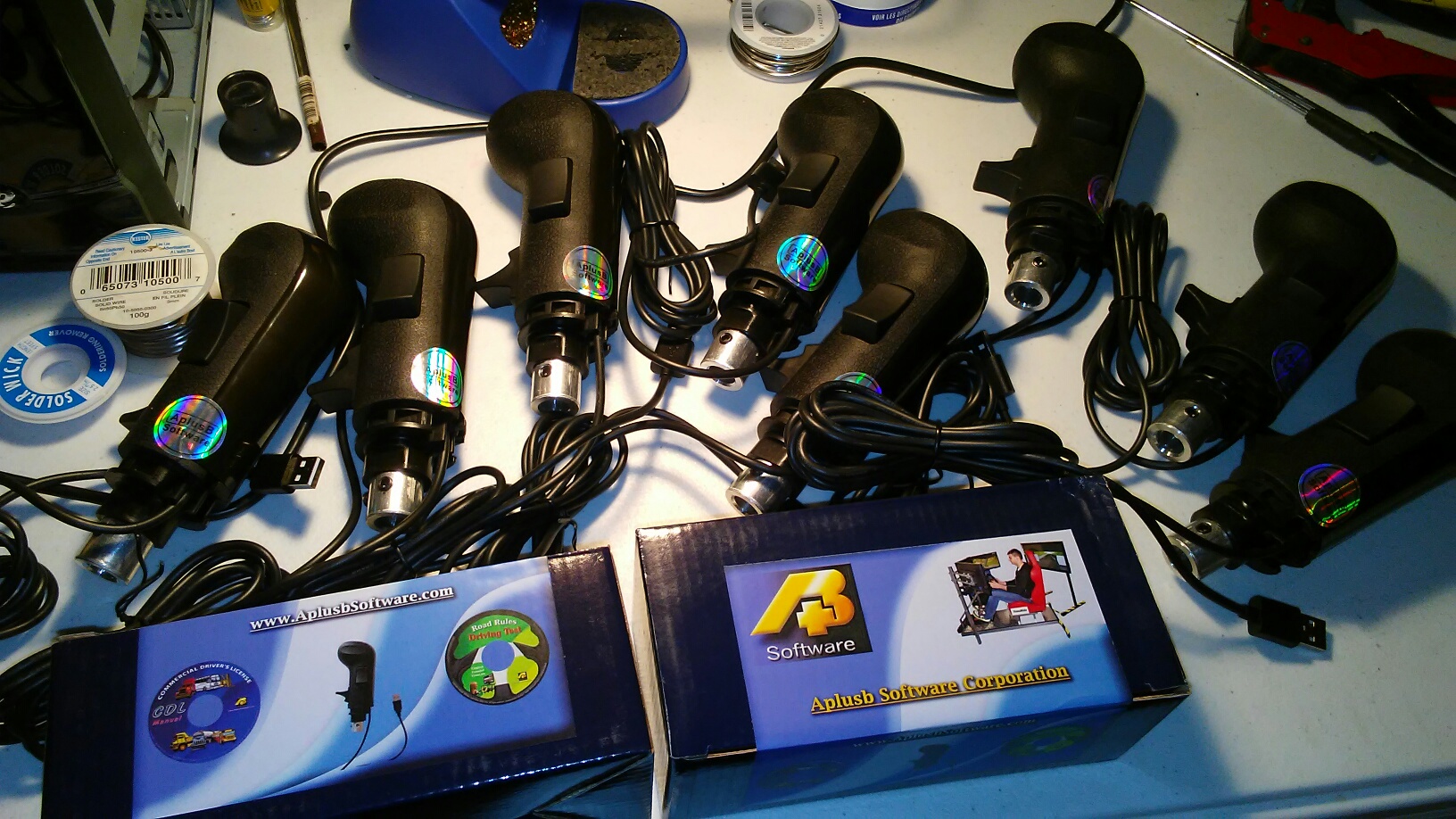 Simu-Shift-Knob 18 Gears Shifter Replacement • AplusBsoftware.com