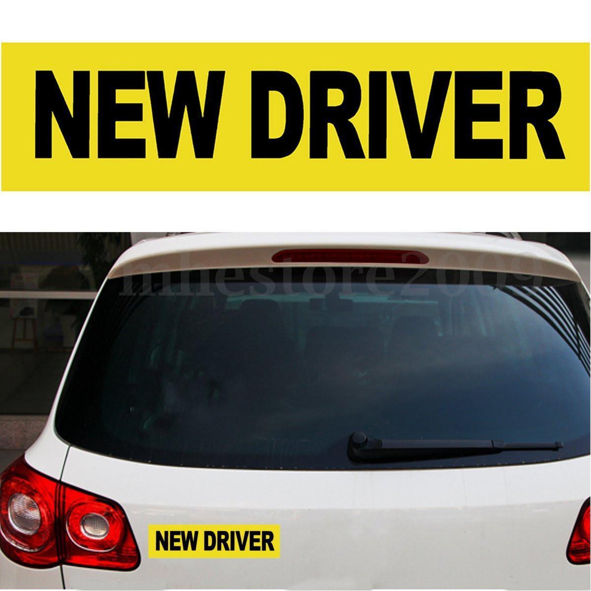 Magnetic New Driver Sign • AplusBsoftware.com