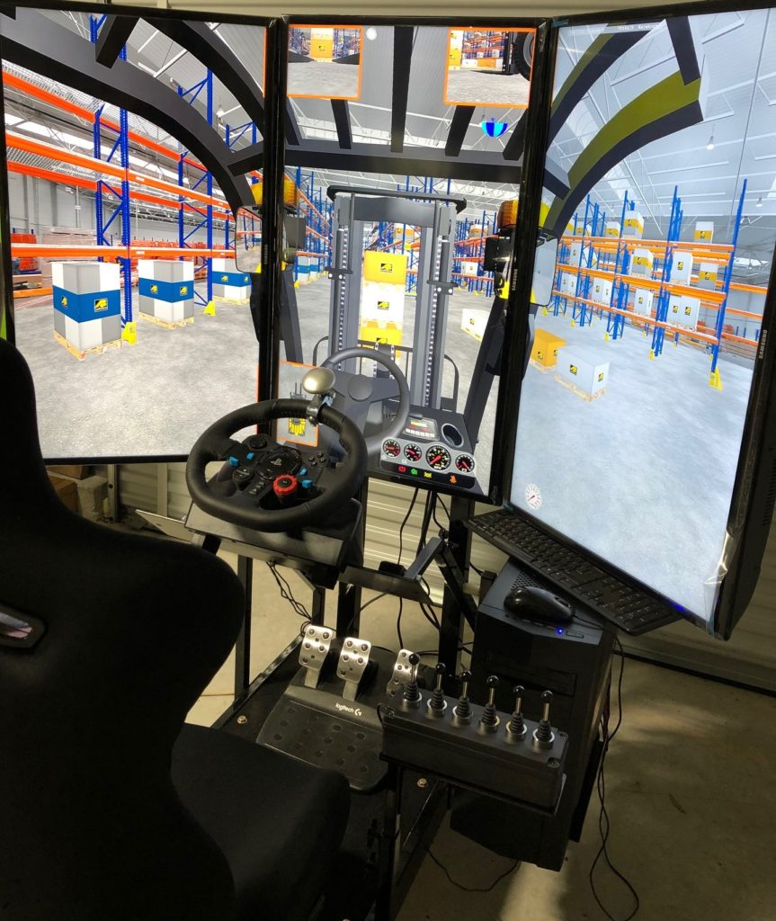 SimuRide FS - Forklift Simulator • AplusBsoftware.com