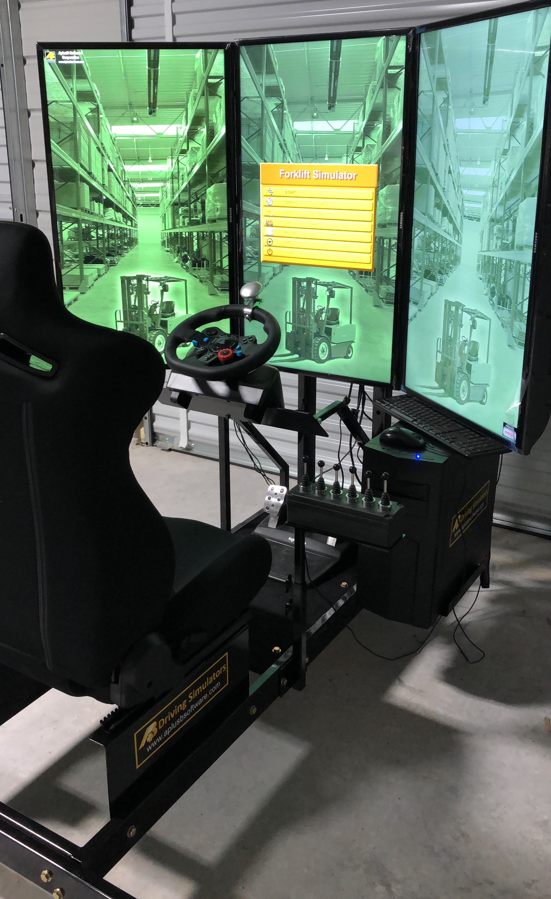 SimuRide FS - Forklift Simulator • AplusBsoftware.com