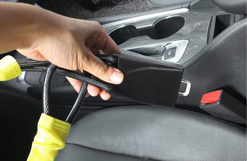 Steering Wheel Anti-Theft lock device • AplusBsoftware.com